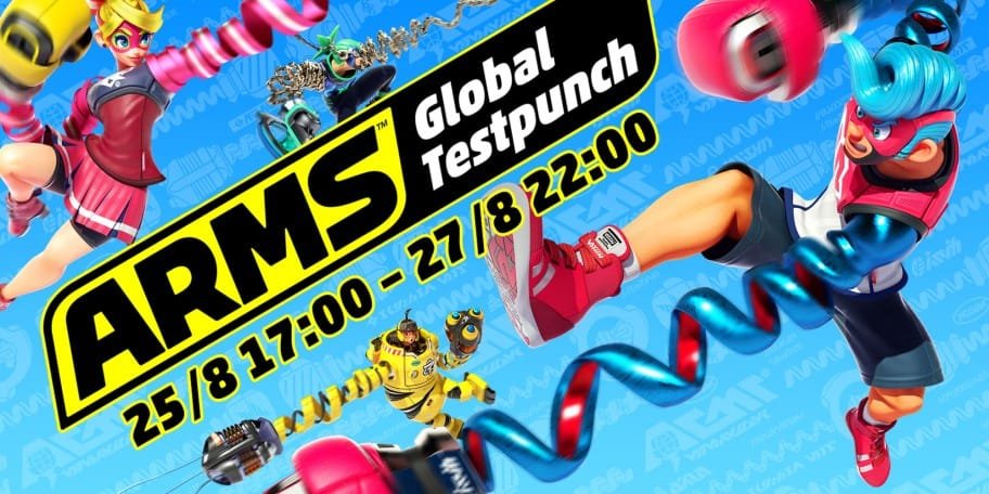 Arriva un altro Testpunch di ARMS su Nintendo Switch questo weekend