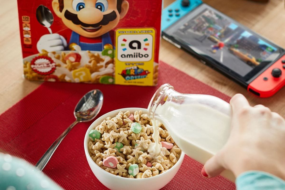 Super Mario Cereal: Nintendo Svela la funzione del chip amiibo presente ...