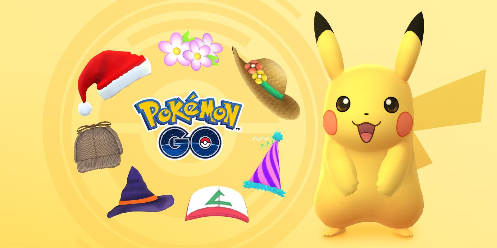 Pikachu torna con tutti i suoi costumi in Pokémon GO