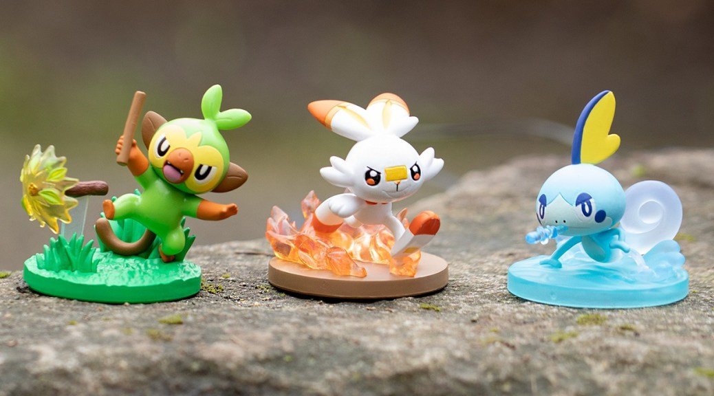 Disponibili per l'acquisto delle nuove action figure di Grookey, Sobble ...