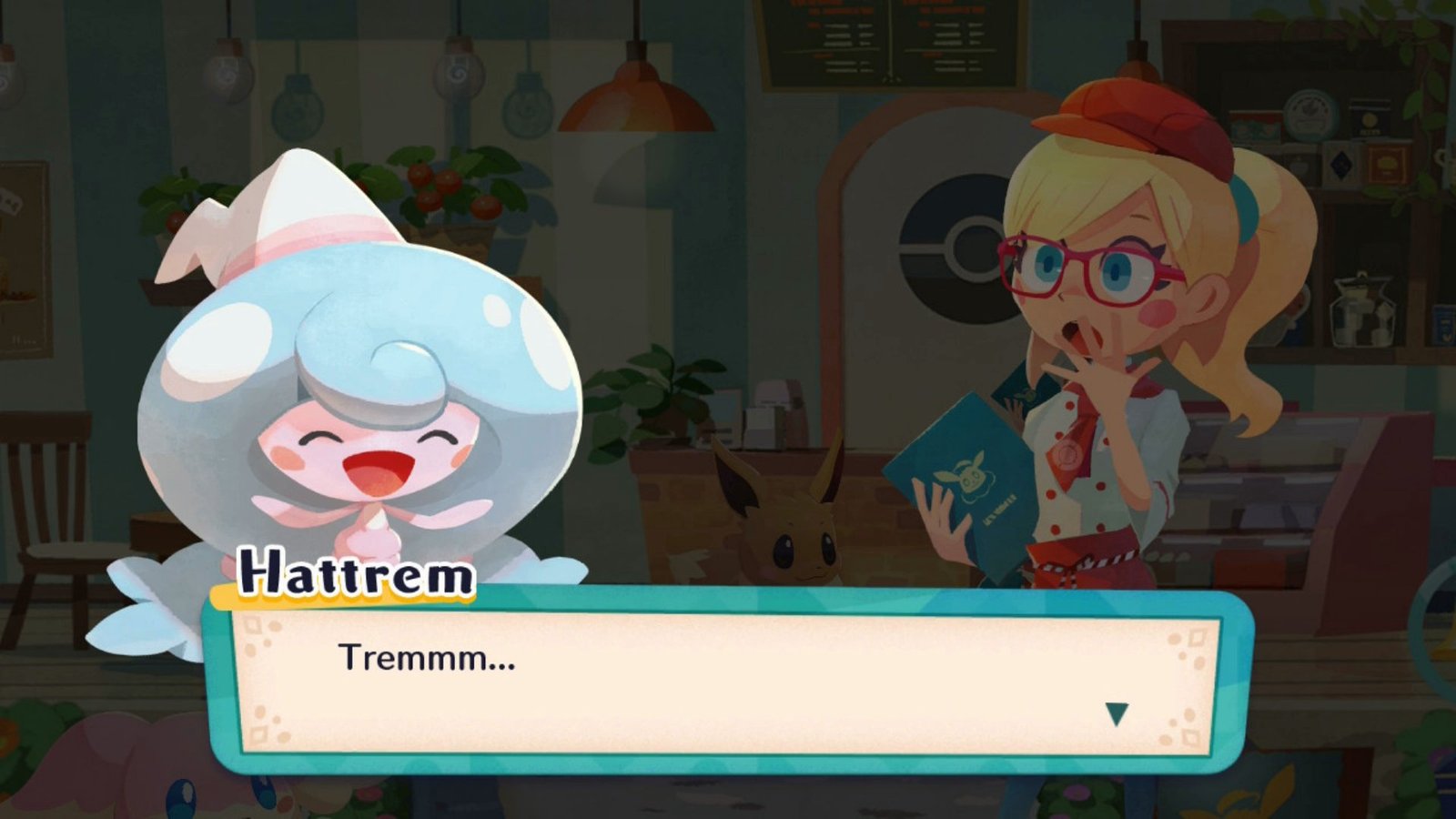 Pokémon Café Mix: Hattrem è ora disponibile come Cliente speciale!