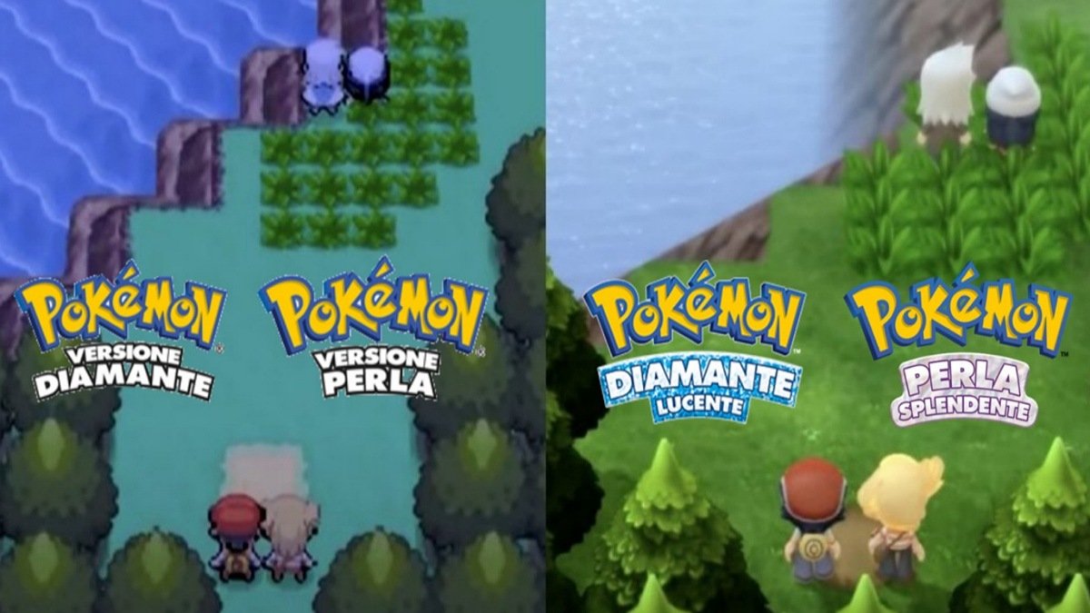 Pokémon Diamante Lucente e Perla Splendente: ecco cosa cambia rispetto ai giochi originali