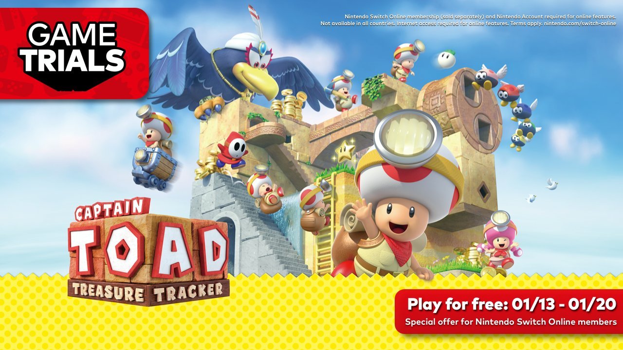 Captain Toad: Treasure Tracker in prova gratuita con il Nintendo Switch ...