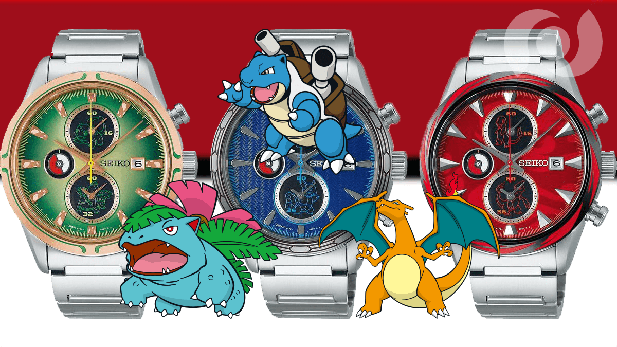 Orologi SEIKO Pokémon edizione limitata, prezzi da capogiro