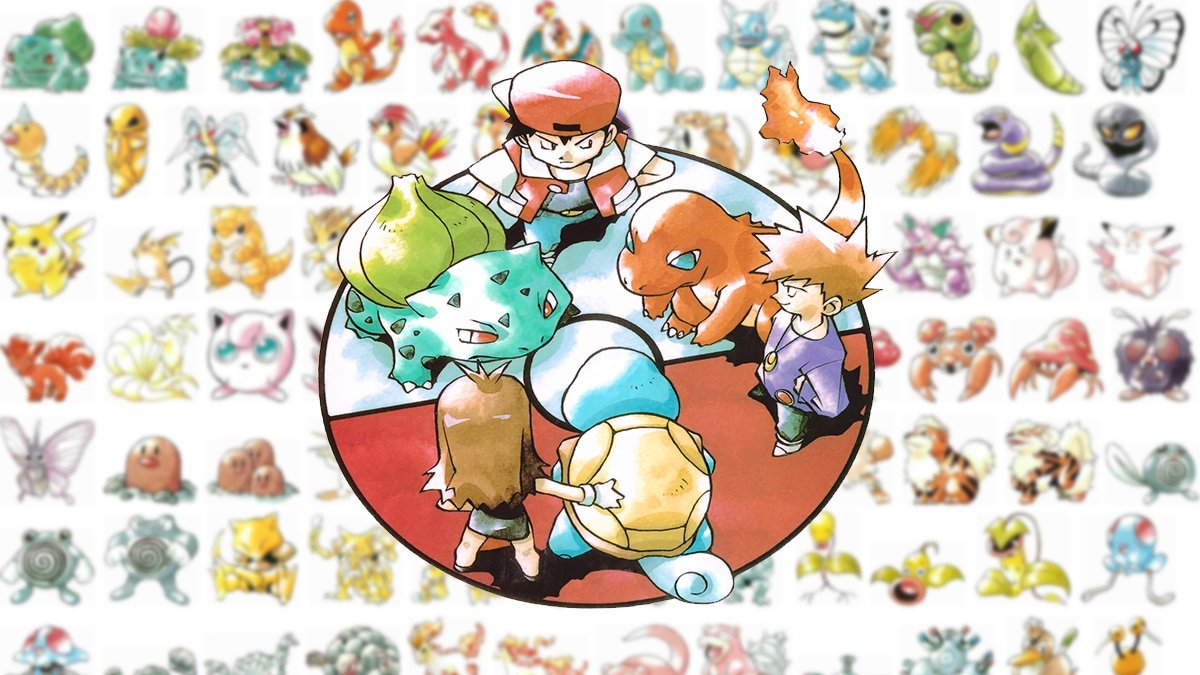 Artista disegna i personaggi della serie principale Pokémon in stile 1996
