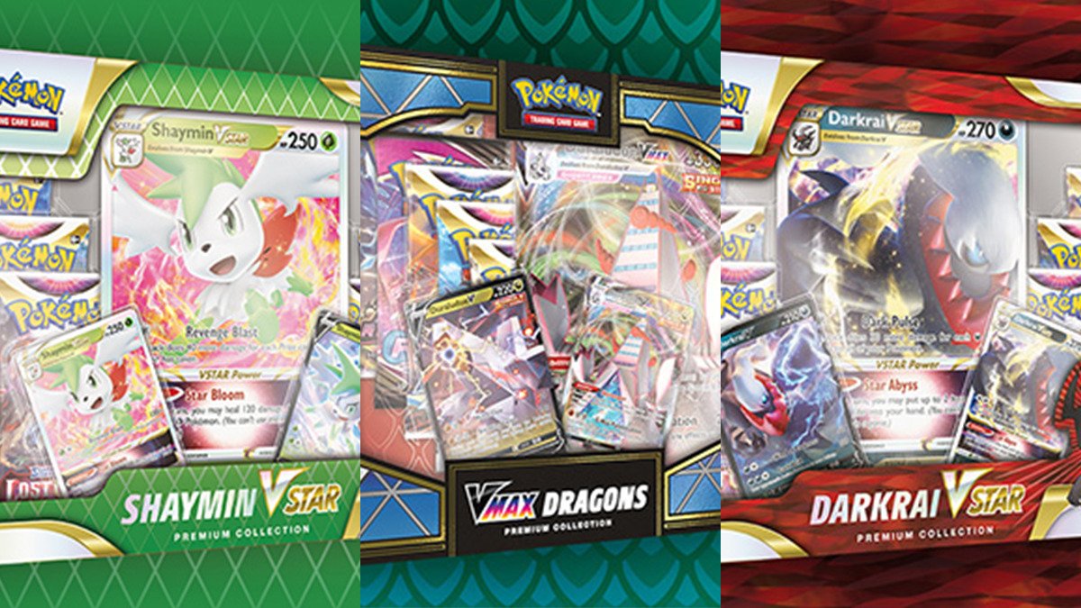 TCG Pokémon, rivelate le Premium Collection per Darkarai & Shaymin V ...