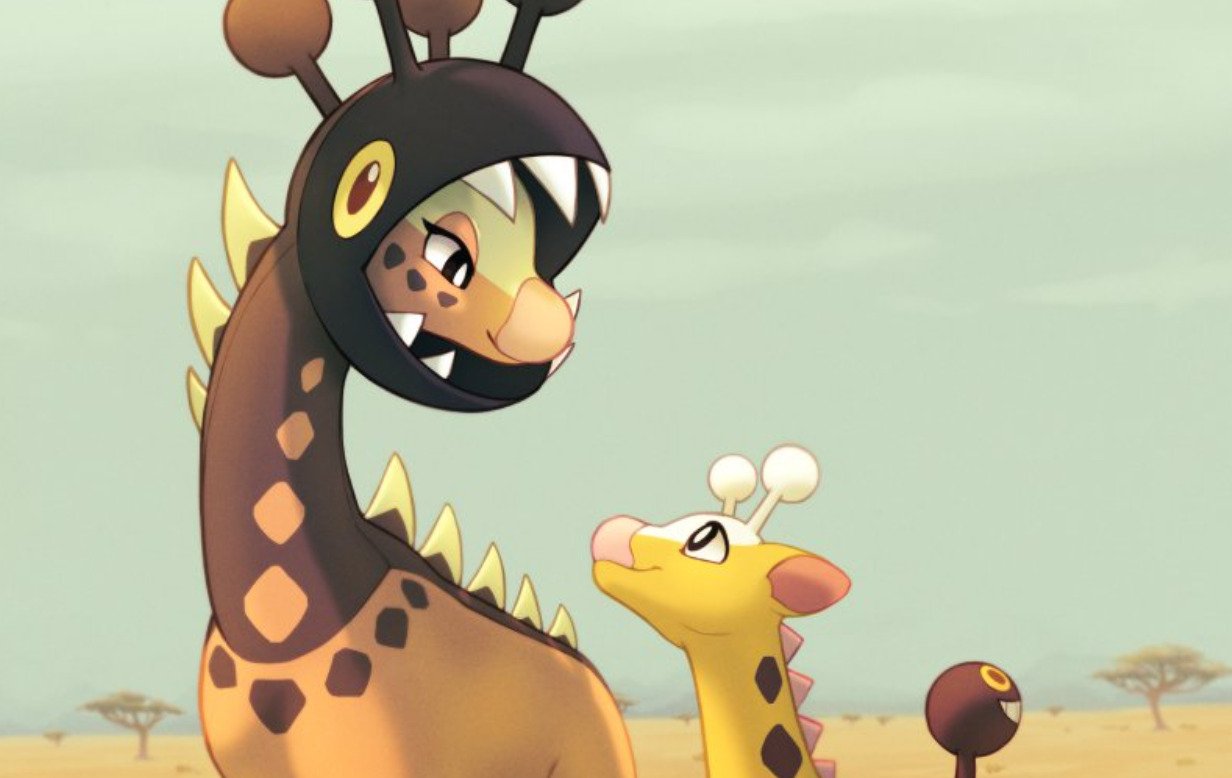 Farigiraf: web travolto da fanart sull'evoluzione di Girafarig in ...