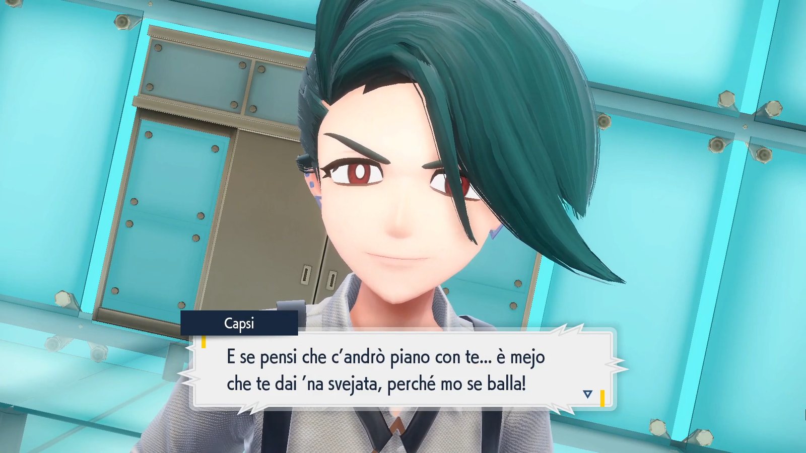 Pokémon Scarlatto e Violetto: perché Capsi parla in romano?