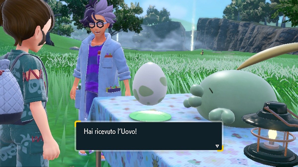 DLC Pokémon Scarlatto e Violetto: ecco come ottenere un Uovo di uno dei tre starter di Sinnoh