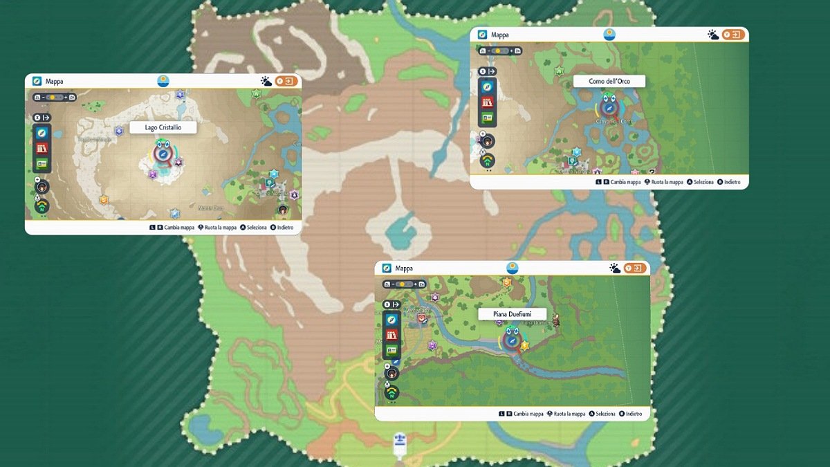 DLC Pokémon Scarlatto e Violetto: dove trovare i sei angoli di Nordivia